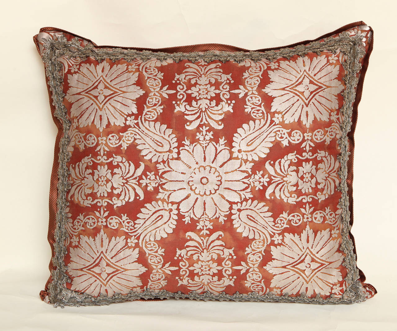 Fortuny Fabric Cushion in the Impero Pattern at 1stDibs | fortuny ...