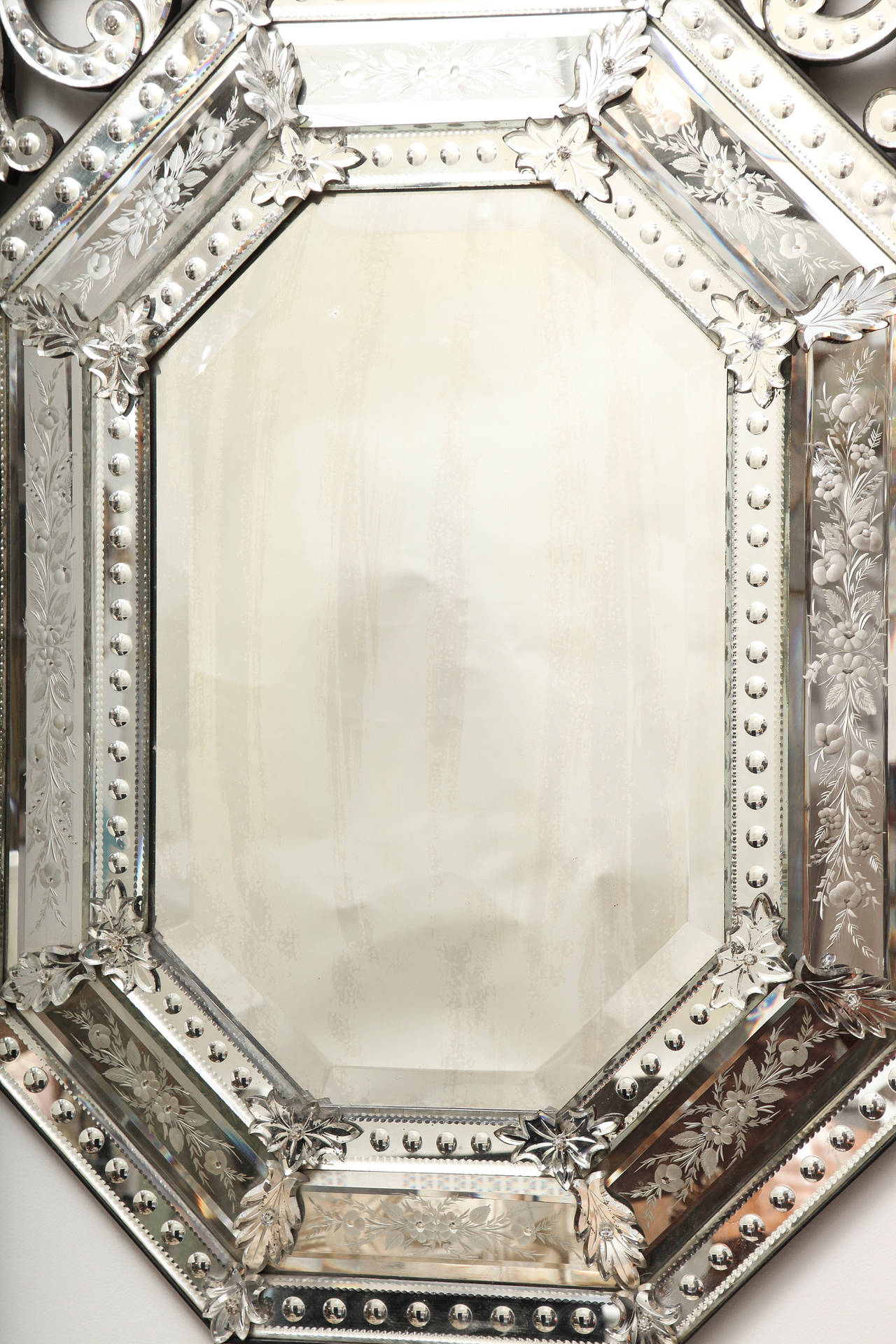 An Octagonal Venetian Mirror at 1stDibs