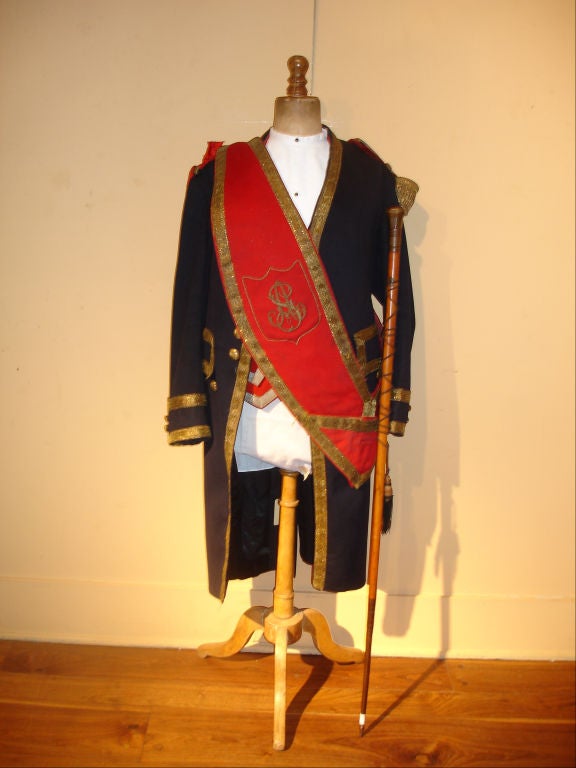 French Majordomo Uniform, Circa 1880 For Sale at 1stDibs