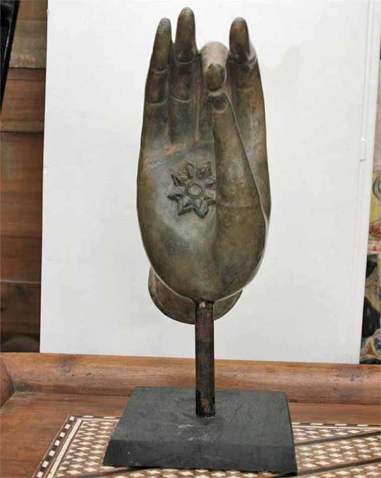 Bronze Buddha Hand at 1stDibs