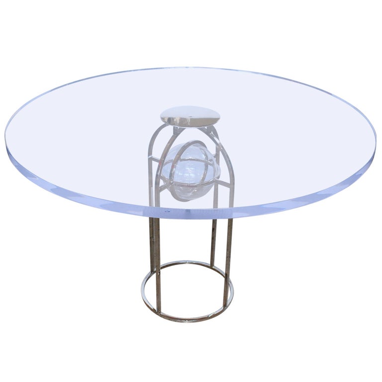 Charles Hollis Jones Bullet Dining Table For Sale at 1stDibs