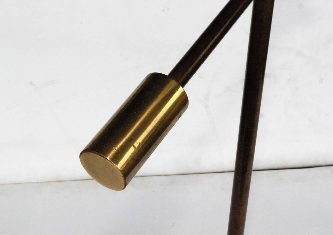 Vintage Frederick Cooper Brass Floor Lamp For Sale at 1stDibs ...