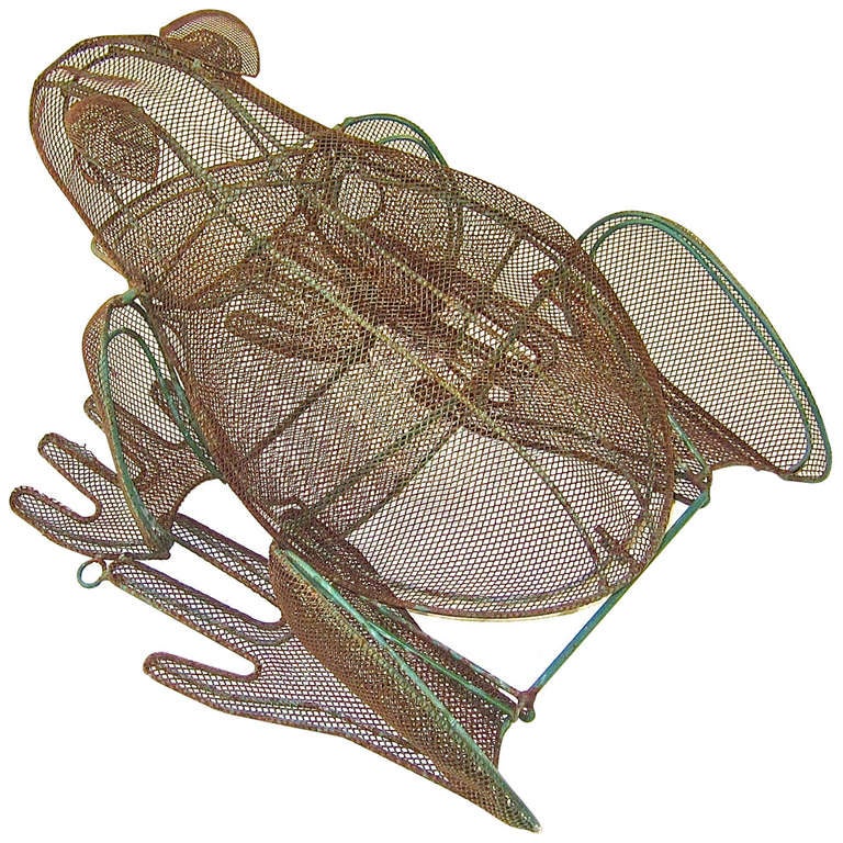 Frog Wire Formed Figure at 1stDibs