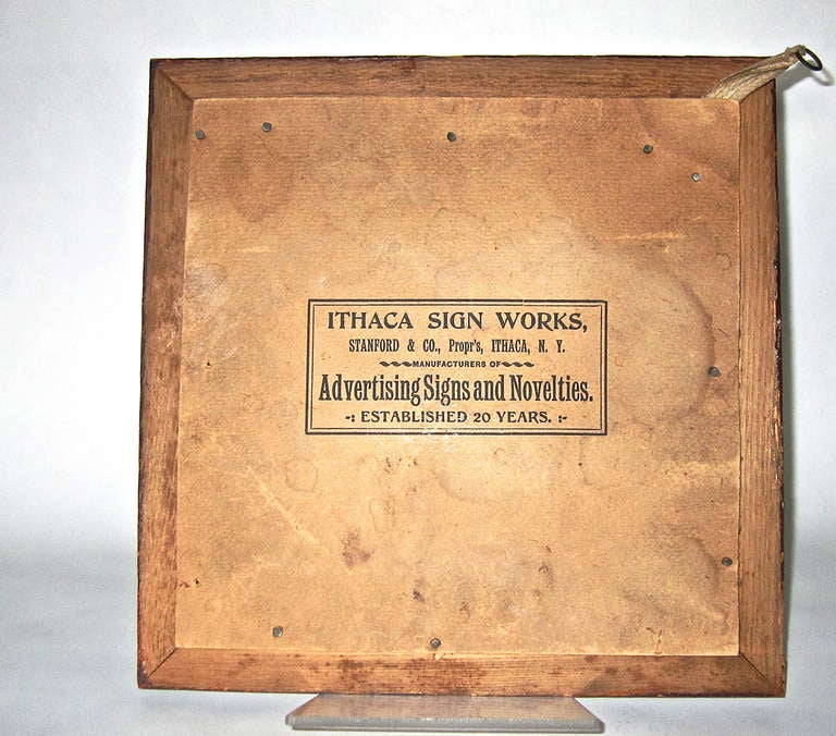 Ithaca Sign Works Mirrors ca.1909 For Sale at 1stDibs | 1909 sign