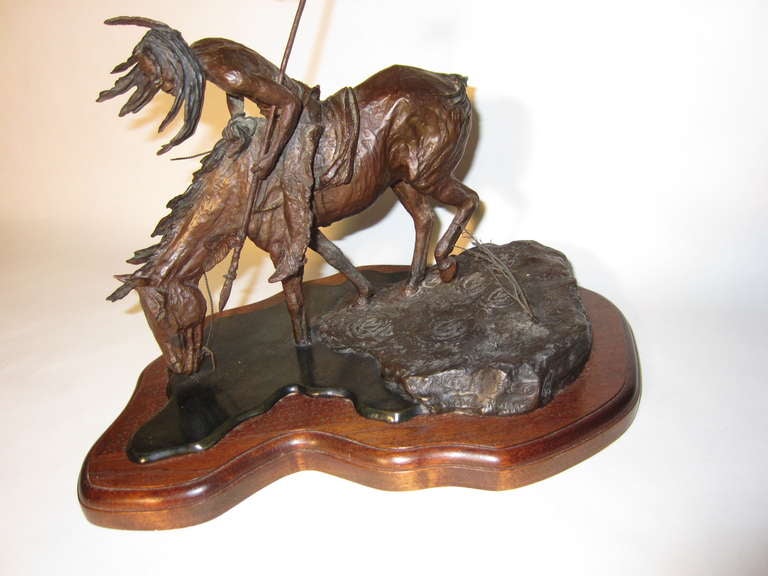 Bronze Sculpture by James Roybal at 1stDibs
