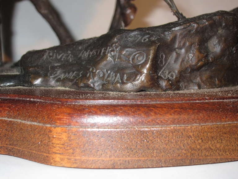 Bronze Sculpture by James Roybal at 1stDibs