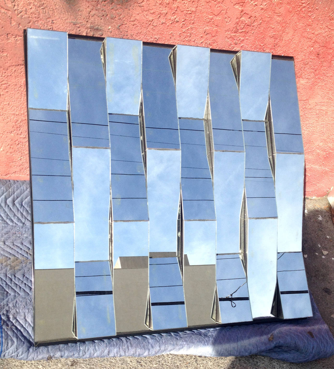 Sloped Mirror by Neal Small at 1stDibs