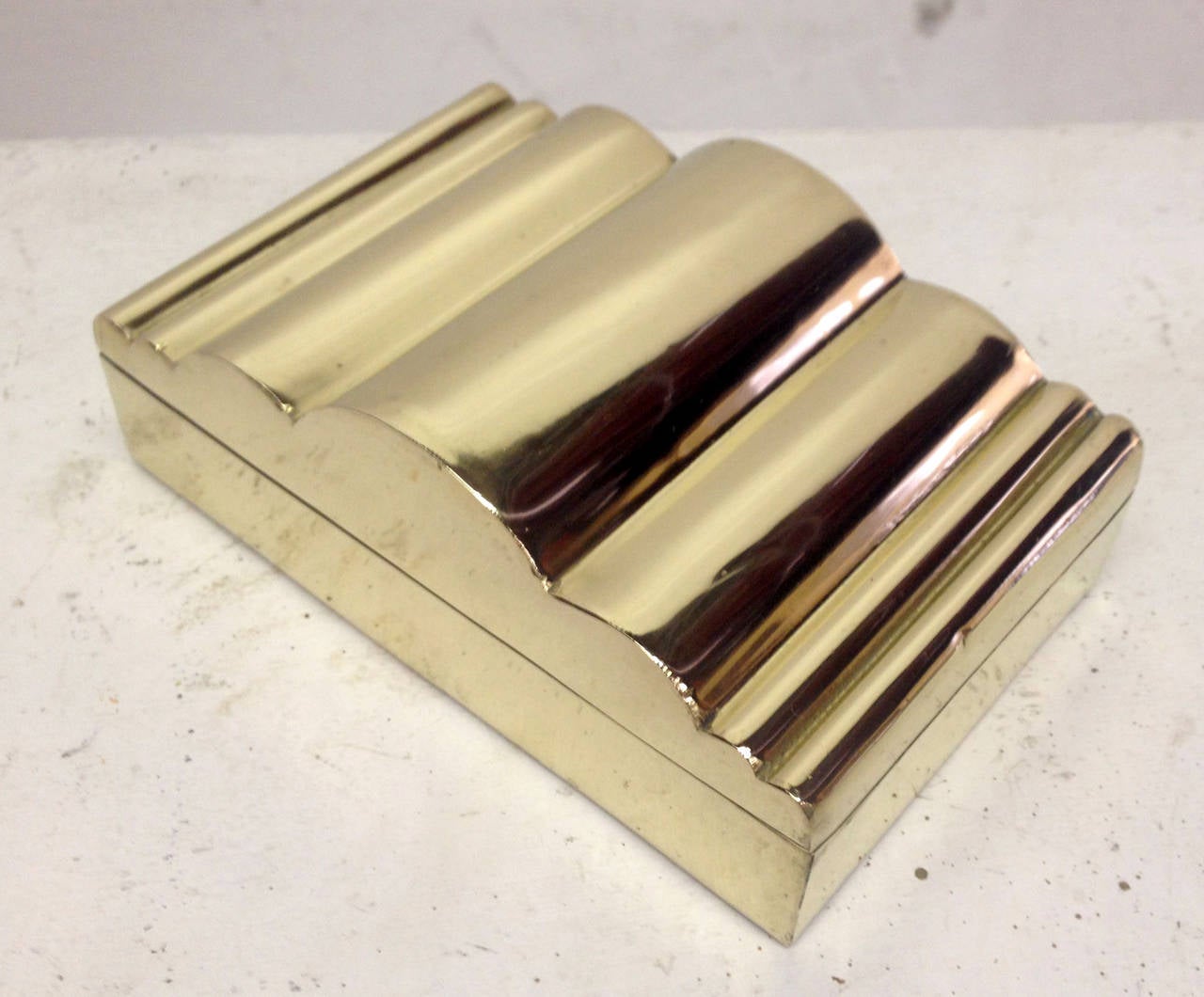 Finely Made Brass Box at 1stDibs