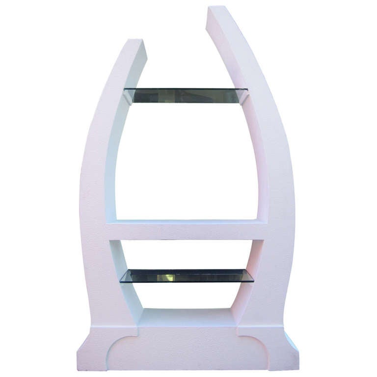 Sculptural Post-Modern Vitrine at 1stDibs