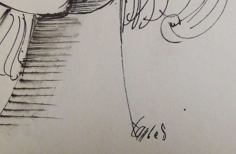 Dual-Perspective Portrait by Bauhaus Artist Frederic Taubes at 1stDibs