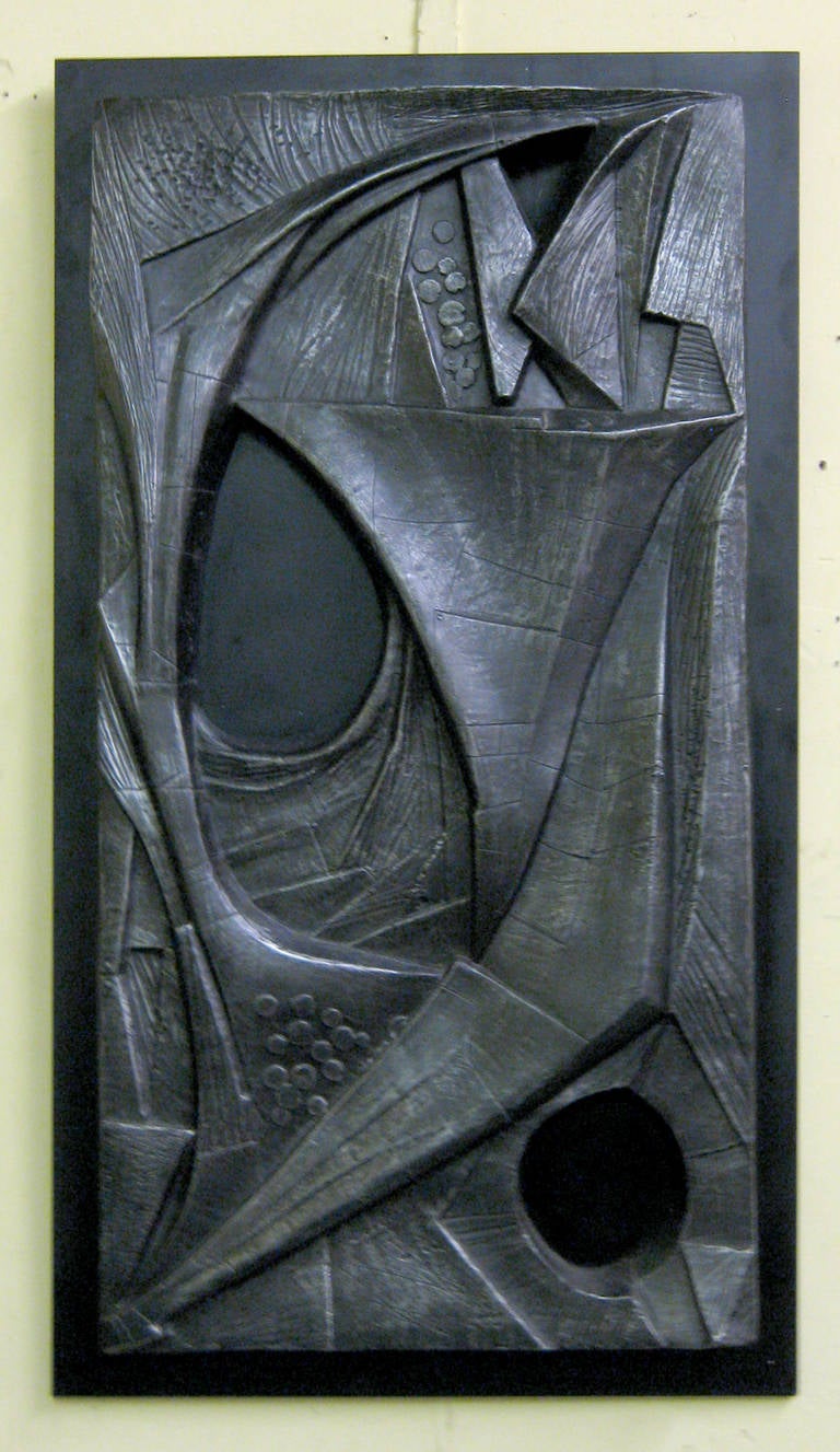 Abstract Wall Relief signed DeGroot at 1stDibs | abstract relief ...