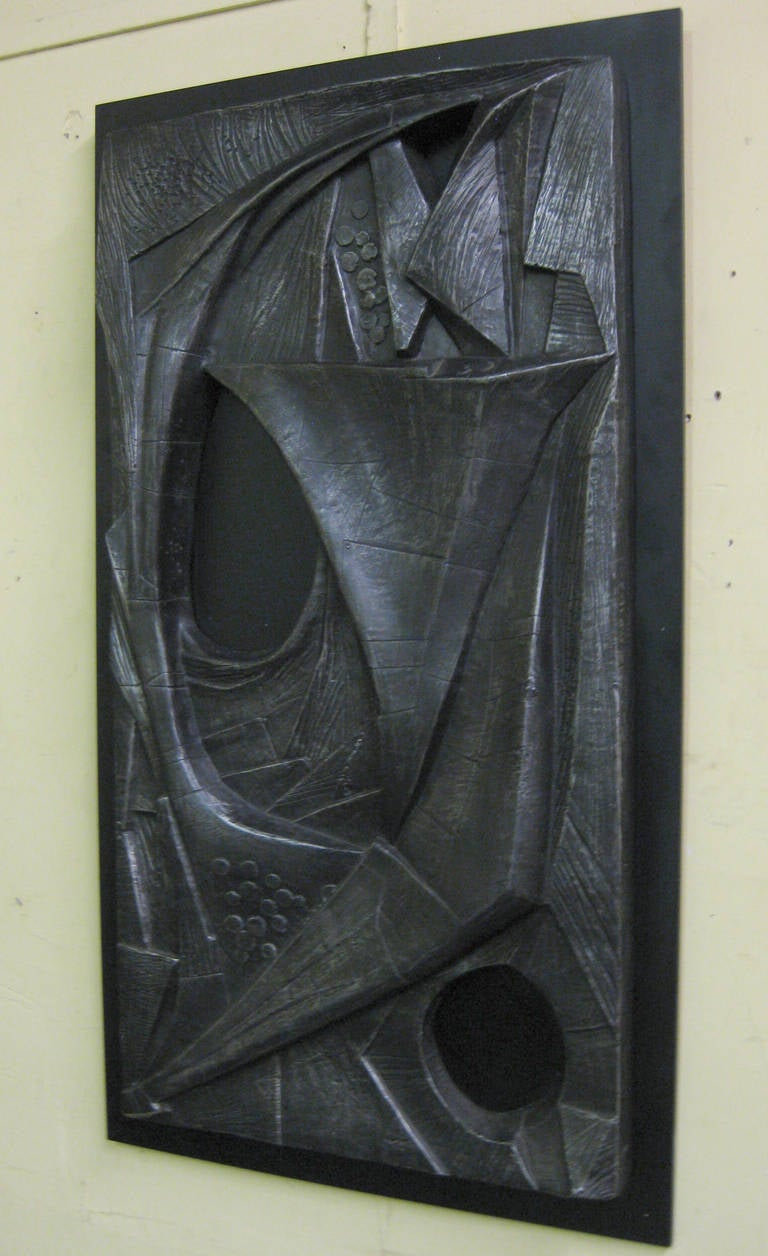 Abstract Wall Relief signed DeGroot at 1stDibs | abstract relief ...