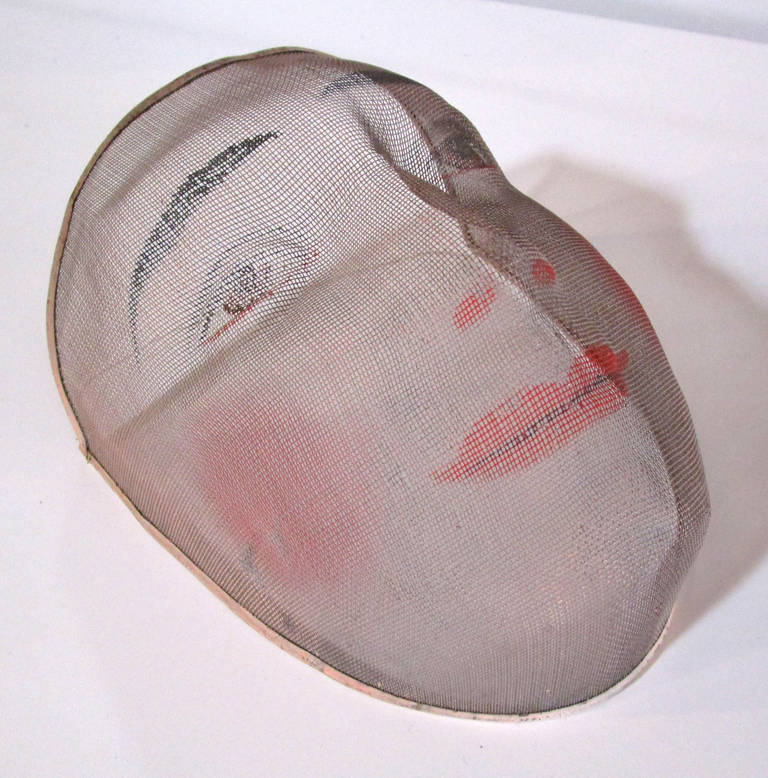 Pair of Early 1900s French Pantomime Masks at 1stDibs