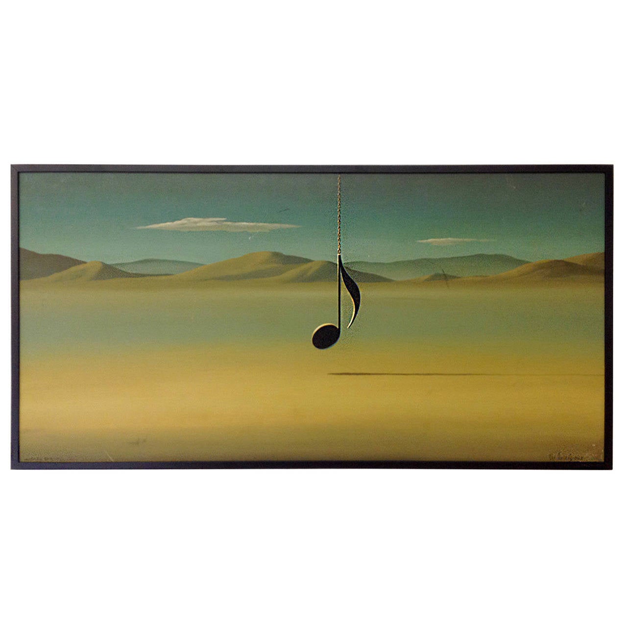"The Lonely One" Surreal Painting by Rodney Evans Bacon at 1stDibs ...
