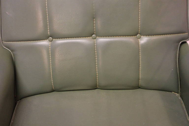 Retro Green Chair at 1stDibs