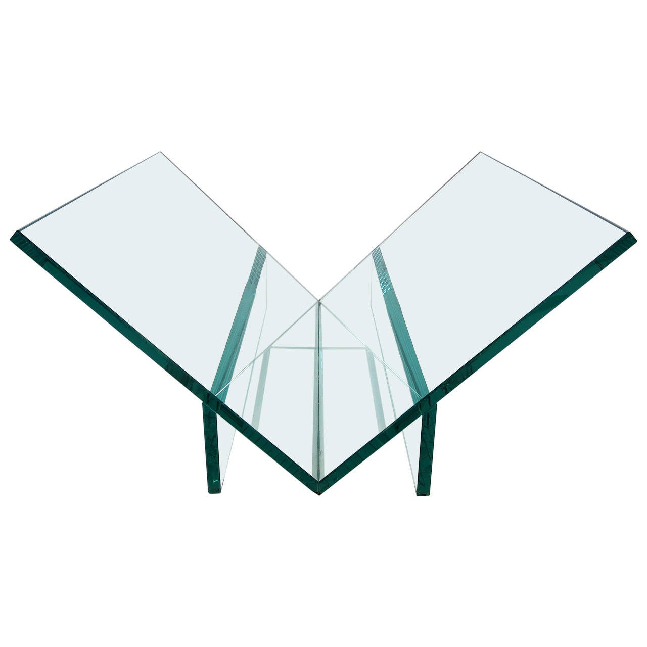 Italian Modernist Glass Bookstand at 1stDibs