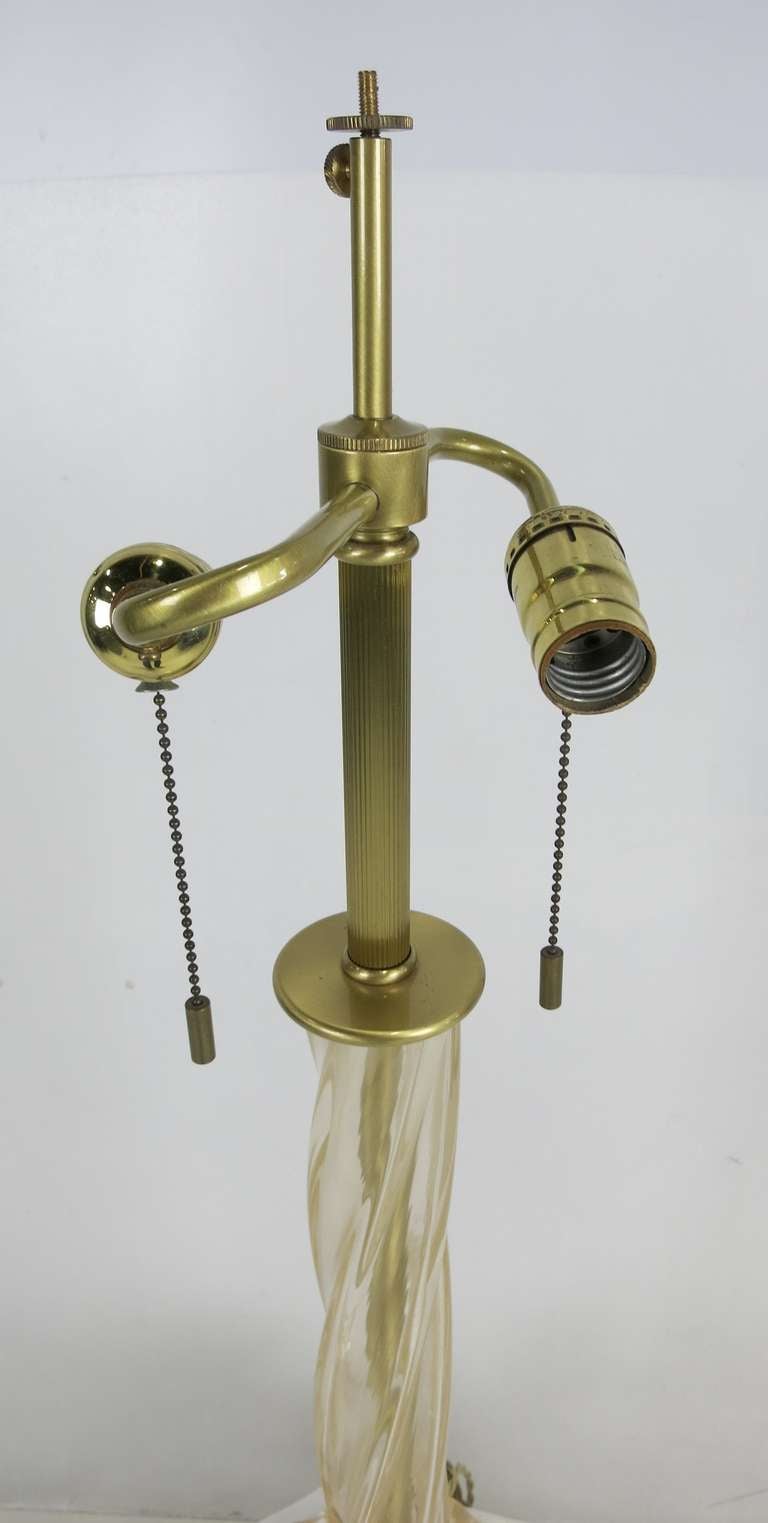Murano Cordonato D'Oro Table Lamp by John Hutton for Donghia at 1stDibs ...