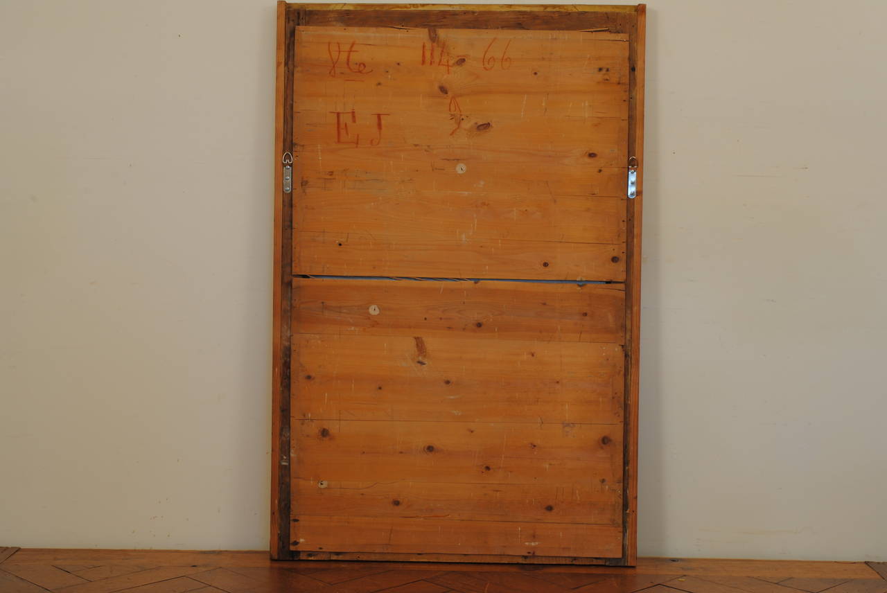 French Neo-Gothic Giltwood and Gilt Gesso Mirror at 1stDibs