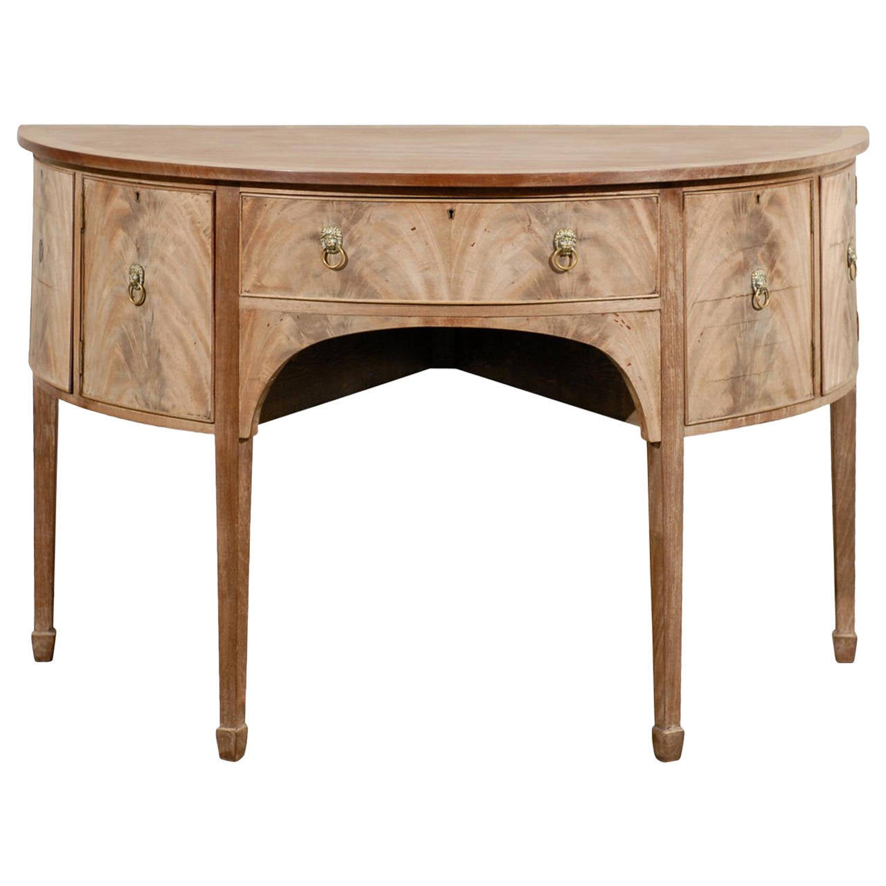 19th Century English Bleached Mahogany, George II Sideboard at 1stDibs ...