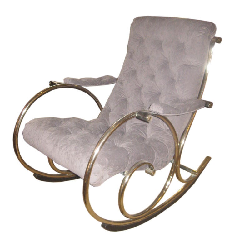 Vintage Woodard Rocker For Sale at 1stDibs