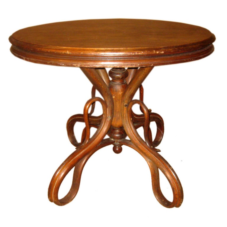 Austrian Bentwood Table For Sale at 1stDibs