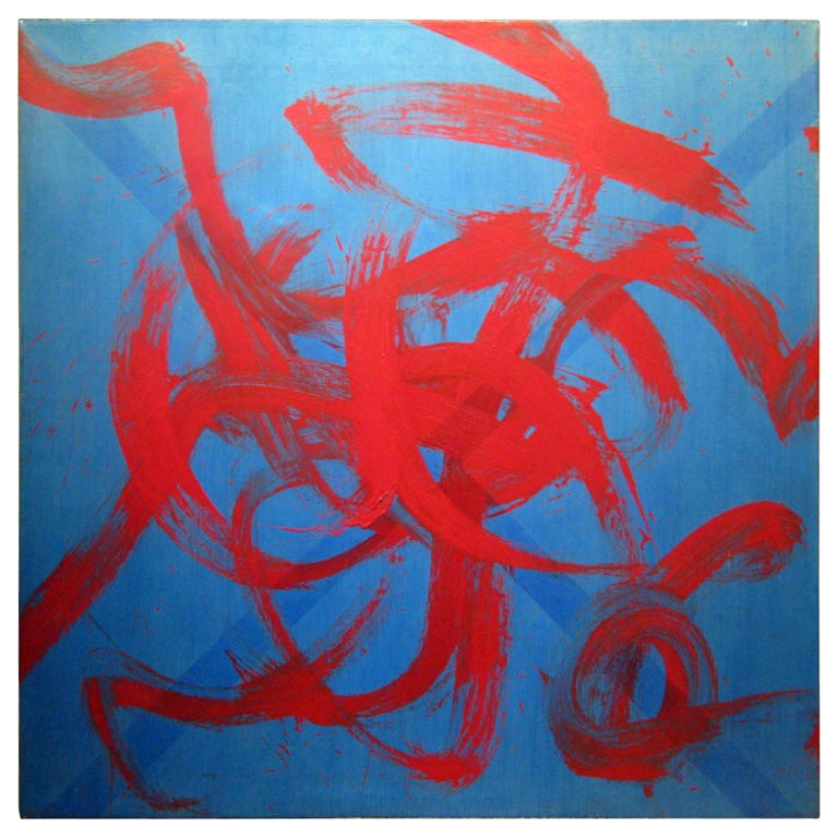 Dramatic Abstract Painting For Sale at 1stdibs