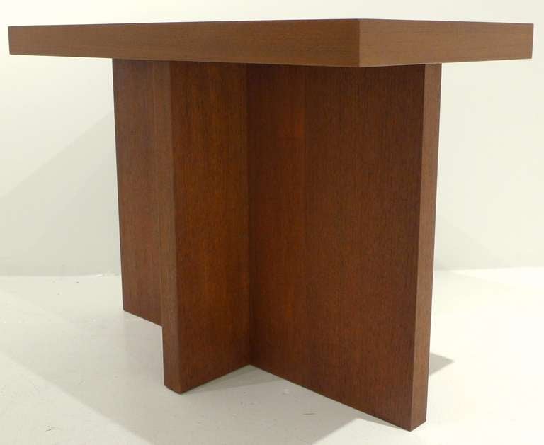 Cruciform Side Table by Vladimir Kagan at 1stDibs