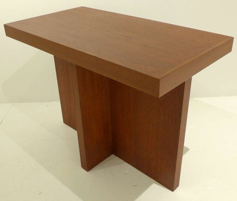 Cruciform Side Table by Vladimir Kagan at 1stDibs