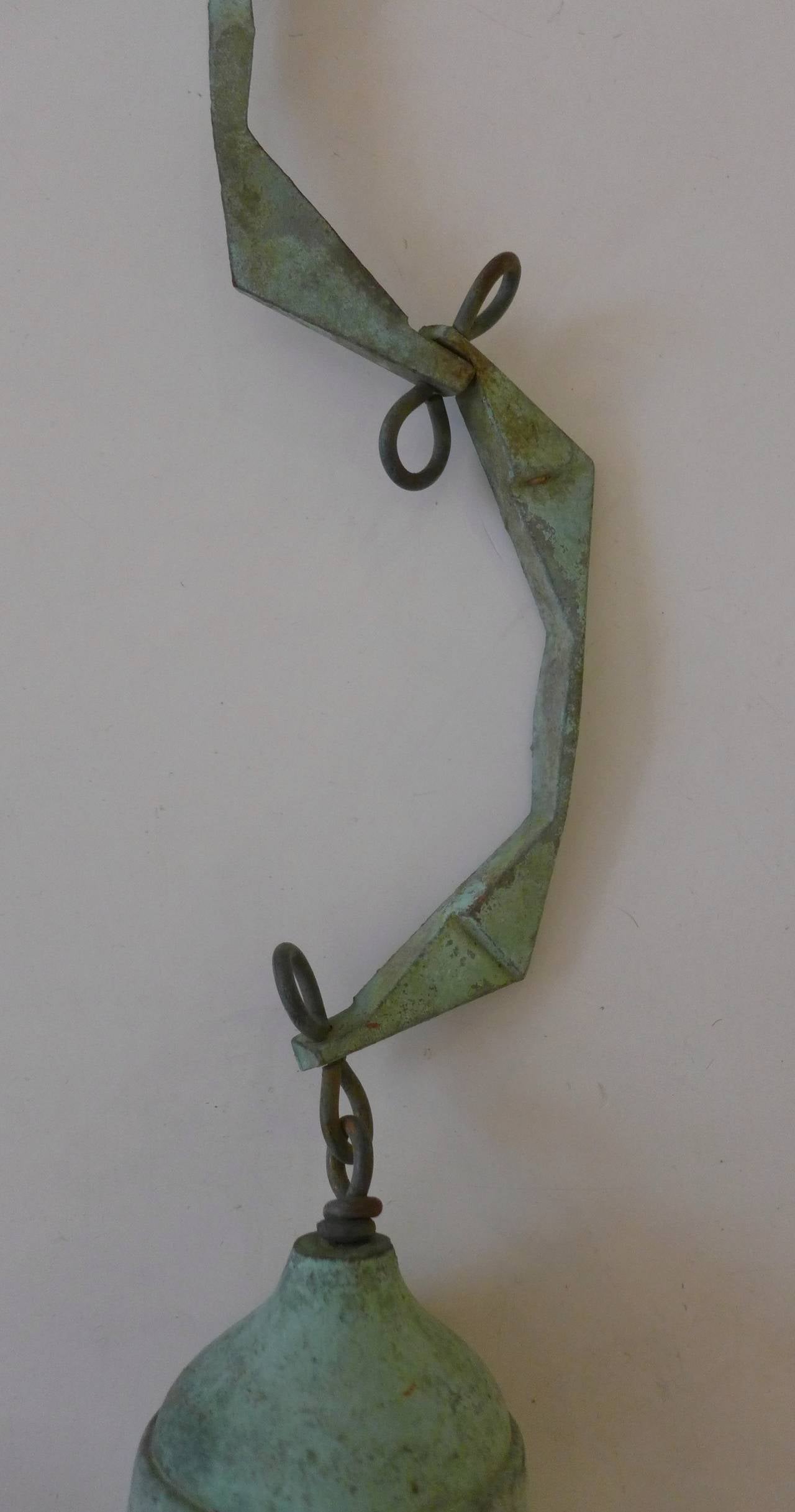 Two Paolo Soleri Bronze Wind Bells at 1stDibs | paolo soleri windbells