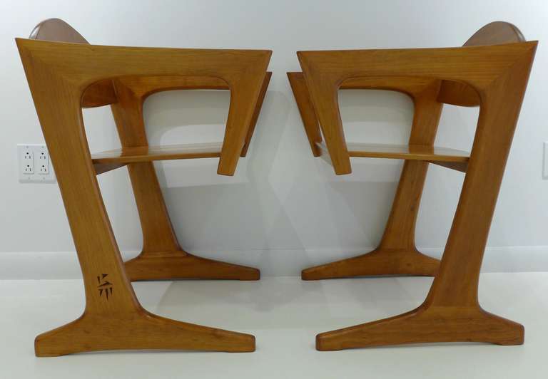 Set of Six Craft Chairs by Raphael Teller at 1stDibs