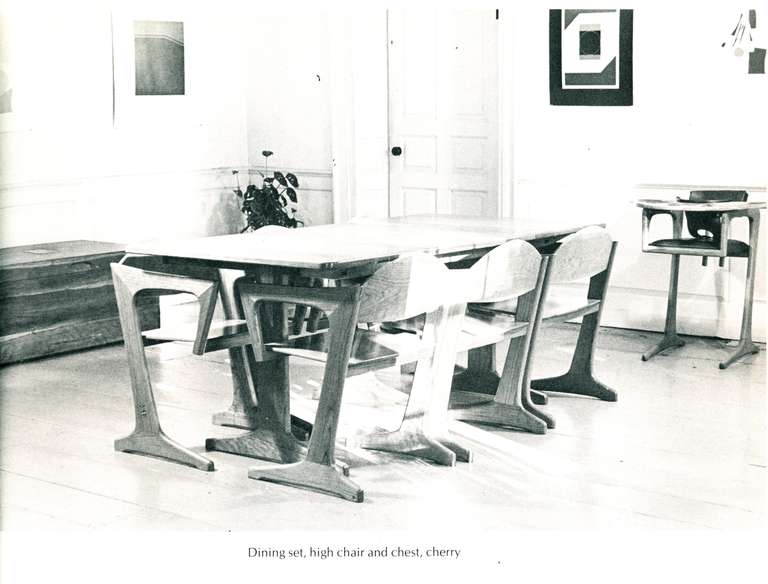 Set of Six Craft Chairs by Raphael Teller at 1stDibs