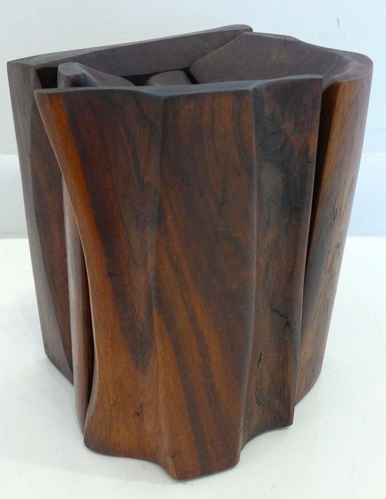 Fitted Wood Sculpture by Alan Paulson at 1stDibs | alan wear chainsaw ...