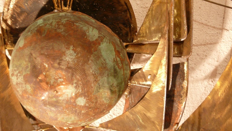 Abstract Herbert Seiler Wall Sculpture at 1stDibs