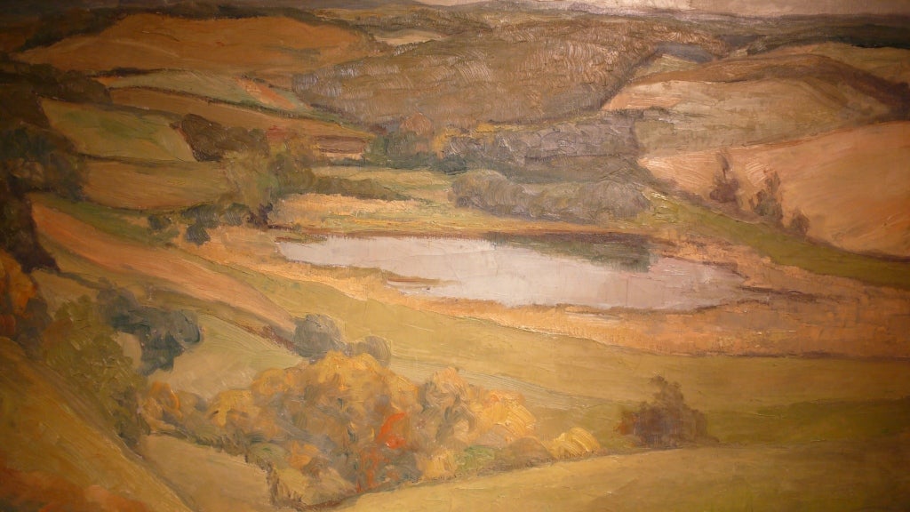 Frank Vervoort Modernist Landscape at 1stDibs