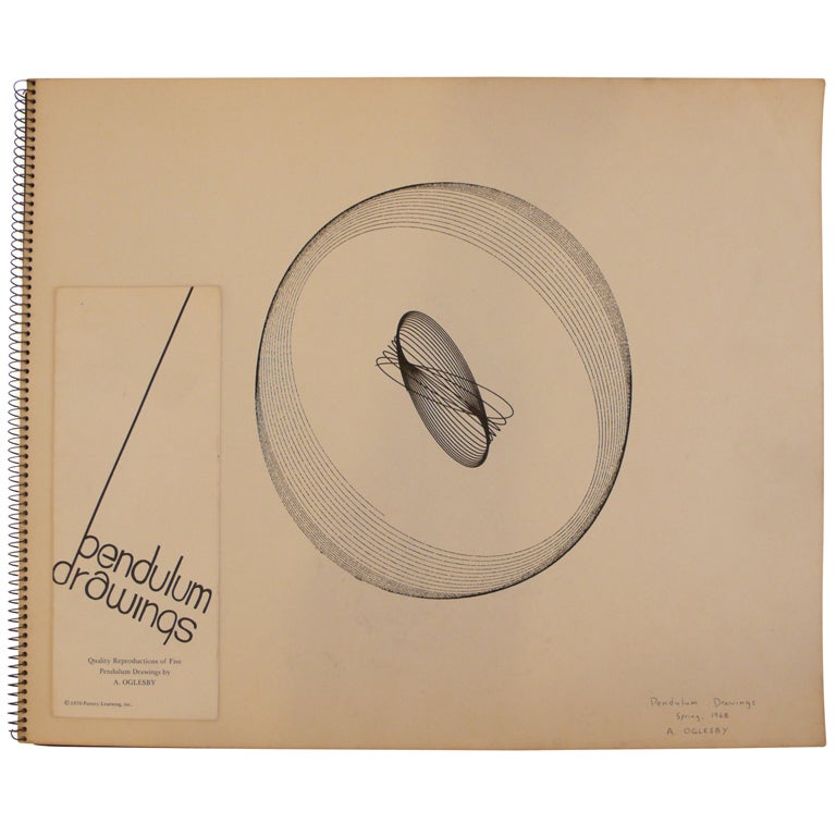 Pendulum Drawings by William Albert Oglesby at 1stDibs