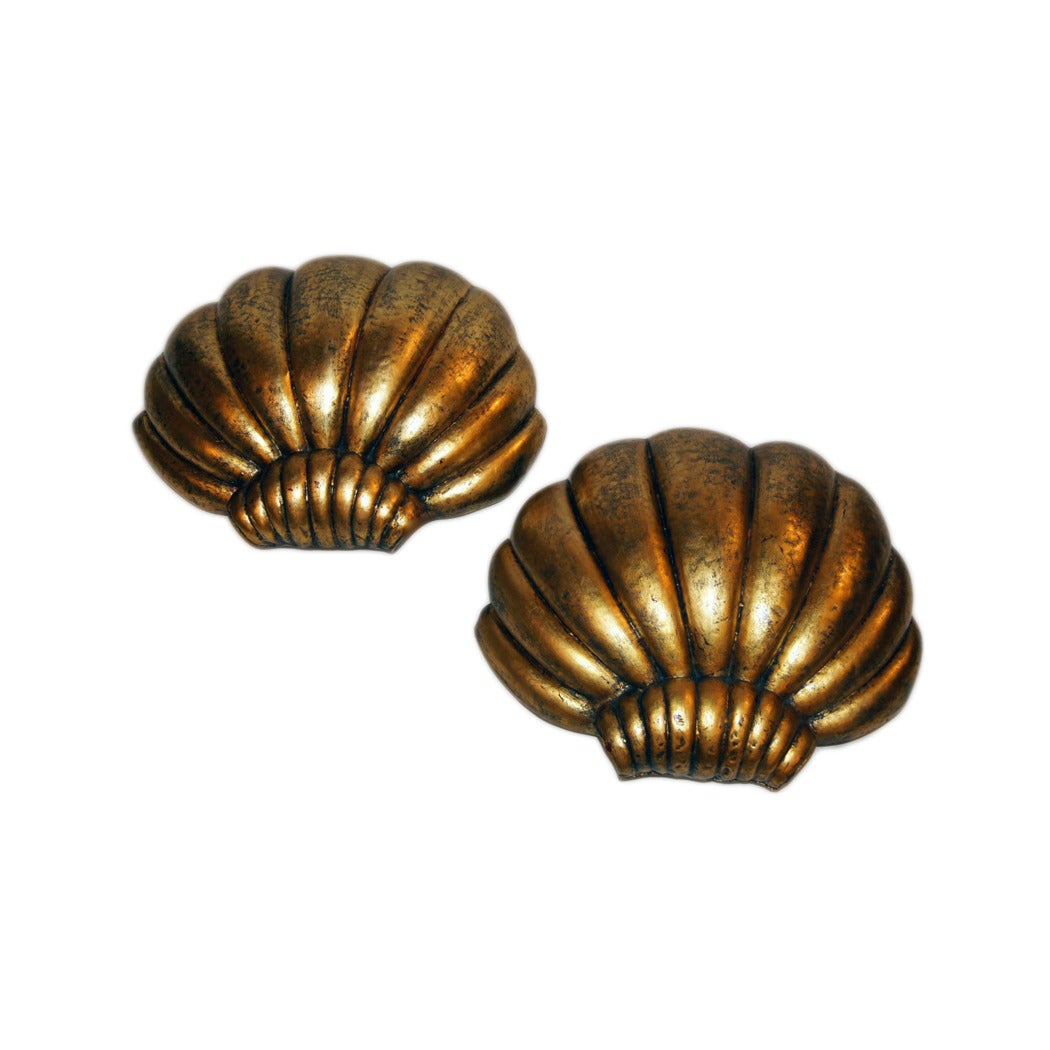Capiz Shell Sconce by Gwen Carlton at 1stDibs