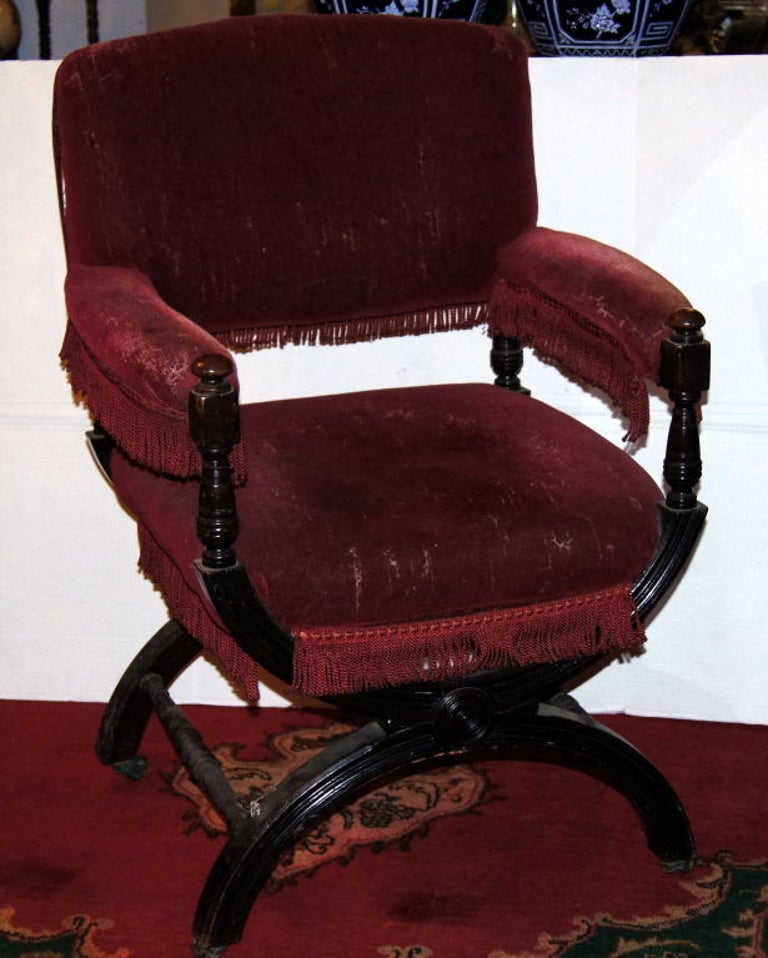 Italian Desk Chair at 1stDibs