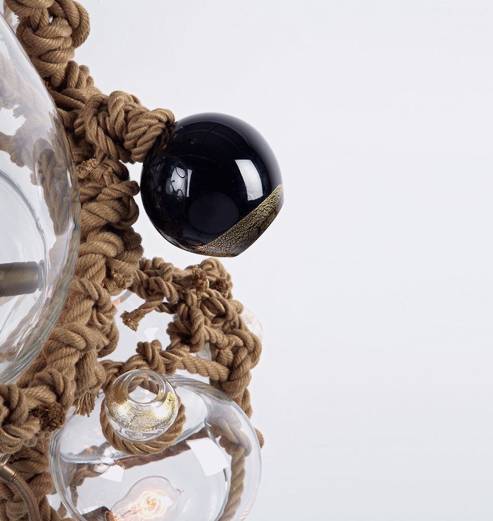 Knotty Bubbles Chandelier by Lindsey Adelman for Roll and Hill For Sale ...