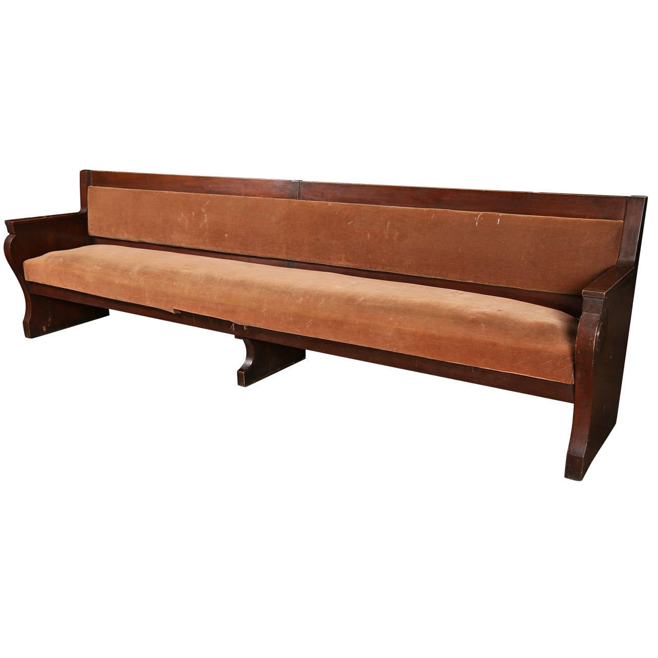 Vintage Masonic Temple Bench at 1stDibs | masonic bench