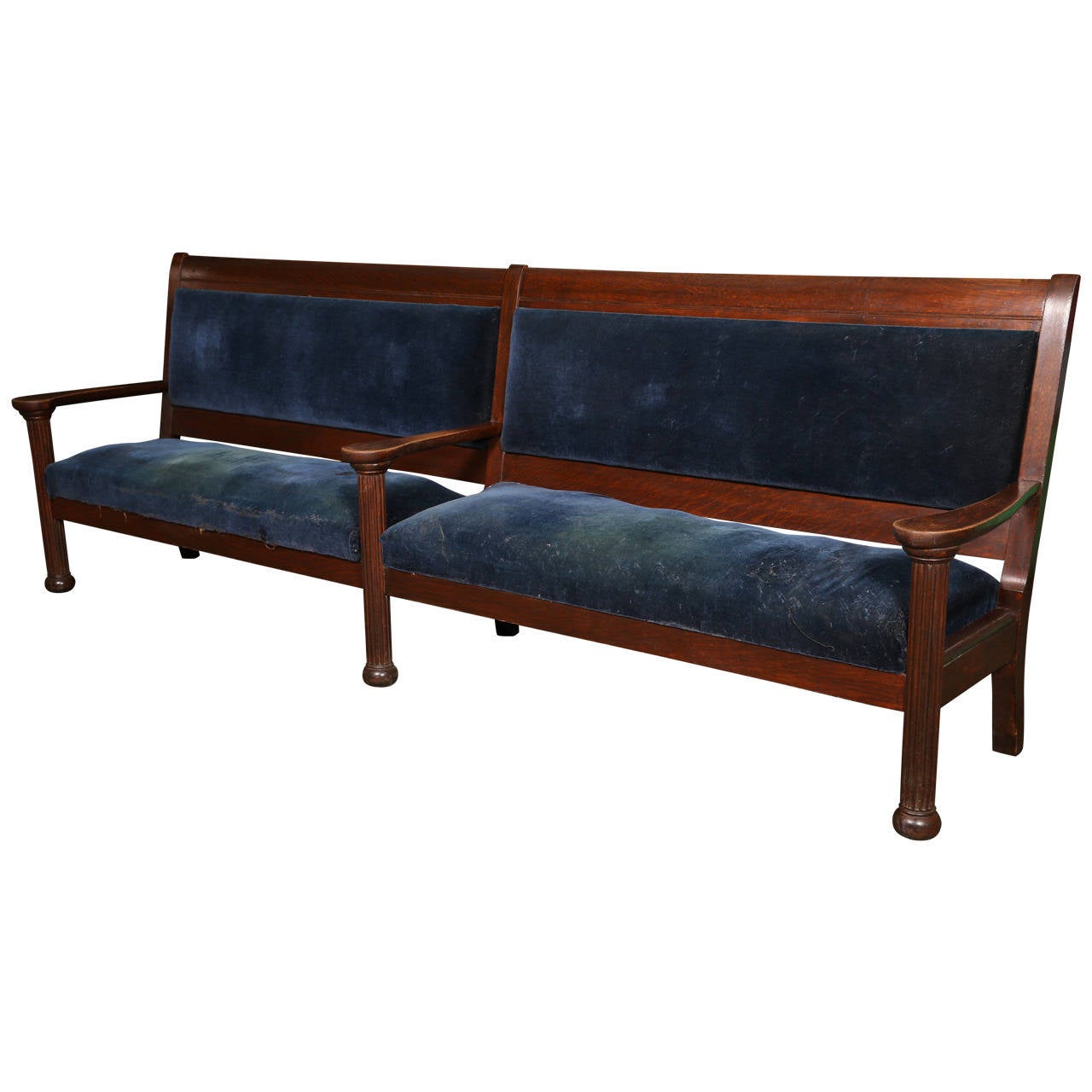 Vintage Masonic Temple Bench at 1stDibs | masonic bench