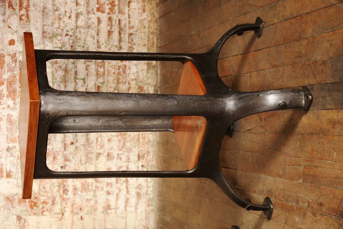 Vintage Industrial, Cast Iron Side Tables at 1stDibs