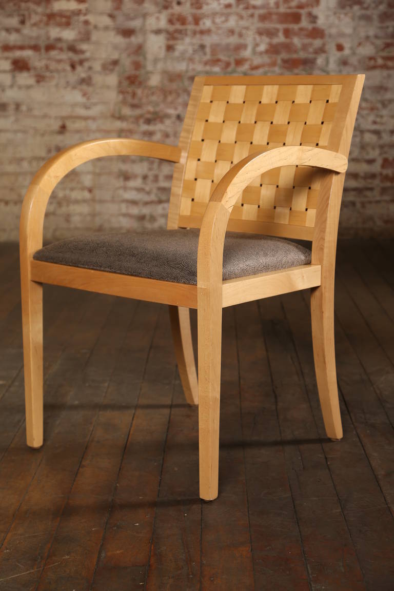 Vintage Wooden Woven Chair at 1stDibs | woven wood chair, vintage woven ...