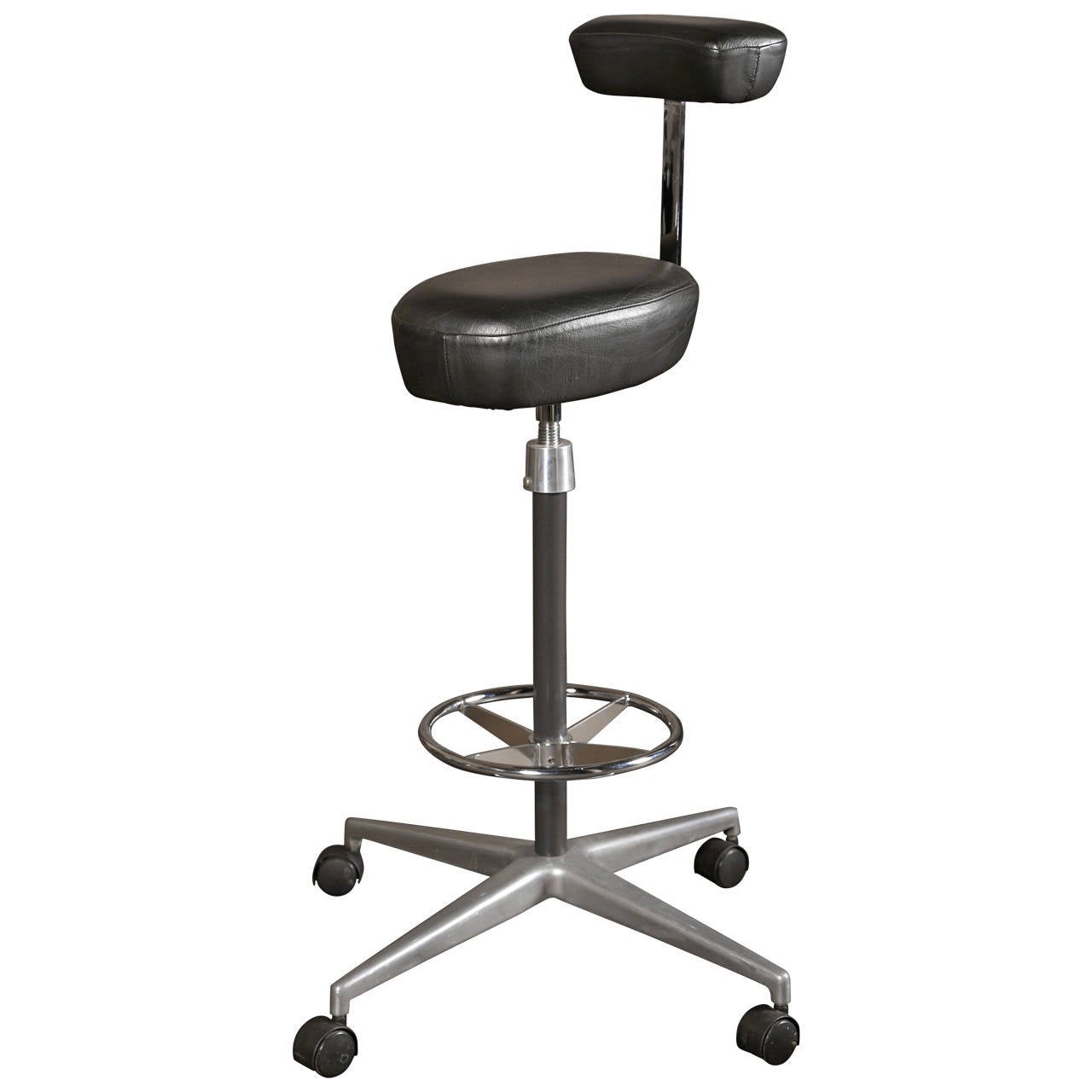 Original, Vintage, Drafting Stool at 1stDibs