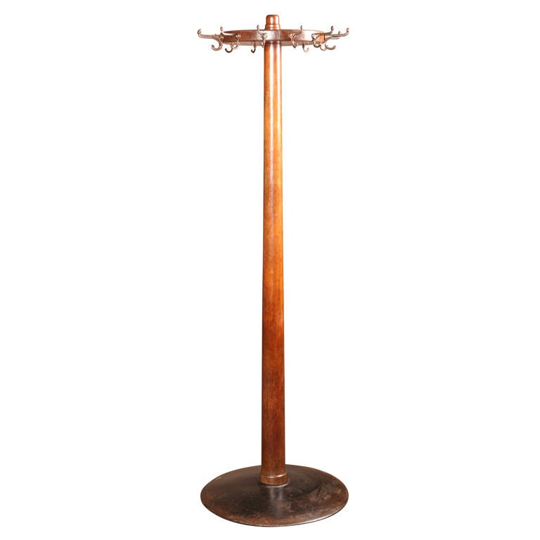 Original Vintage, American Made Coat Stand at 1stDibs