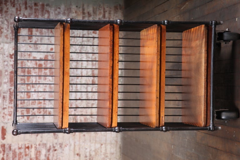 Vintage Industrial, Bindery Cart. Original and Made in USA at 1stDibs ...