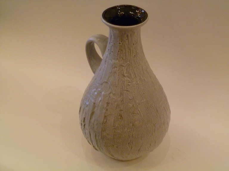 Large 1950s Clemens and Huhn Textured German Mid Century Pottery Krug ...