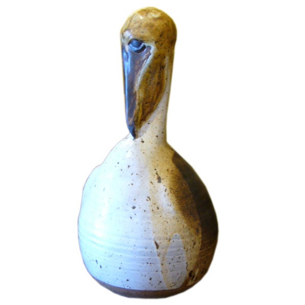 Reece Studio Pottery Pelican Sculpture Signed at 1stDibs | thomas reece ...