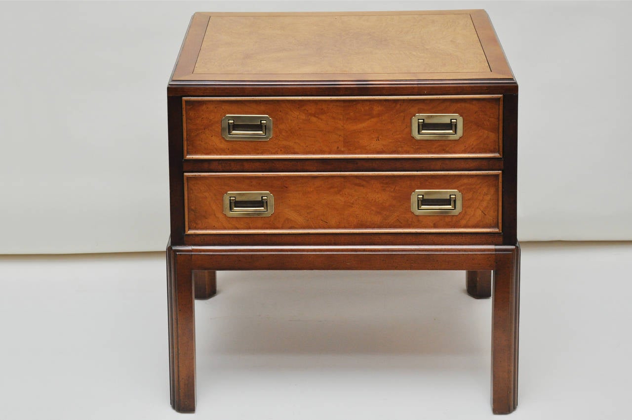 Small Campaign Side Table at 1stDibs