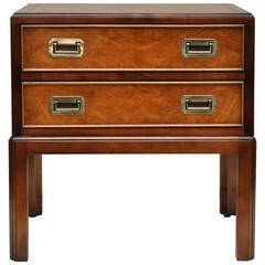 Small Campaign Side Table at 1stDibs | campaign side tables