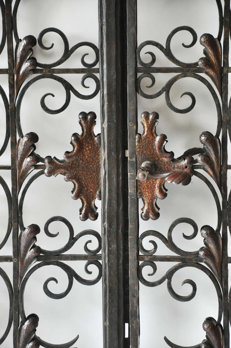 Vintage French Ironwork Gates, Mediterranean Coast at 1stDibs